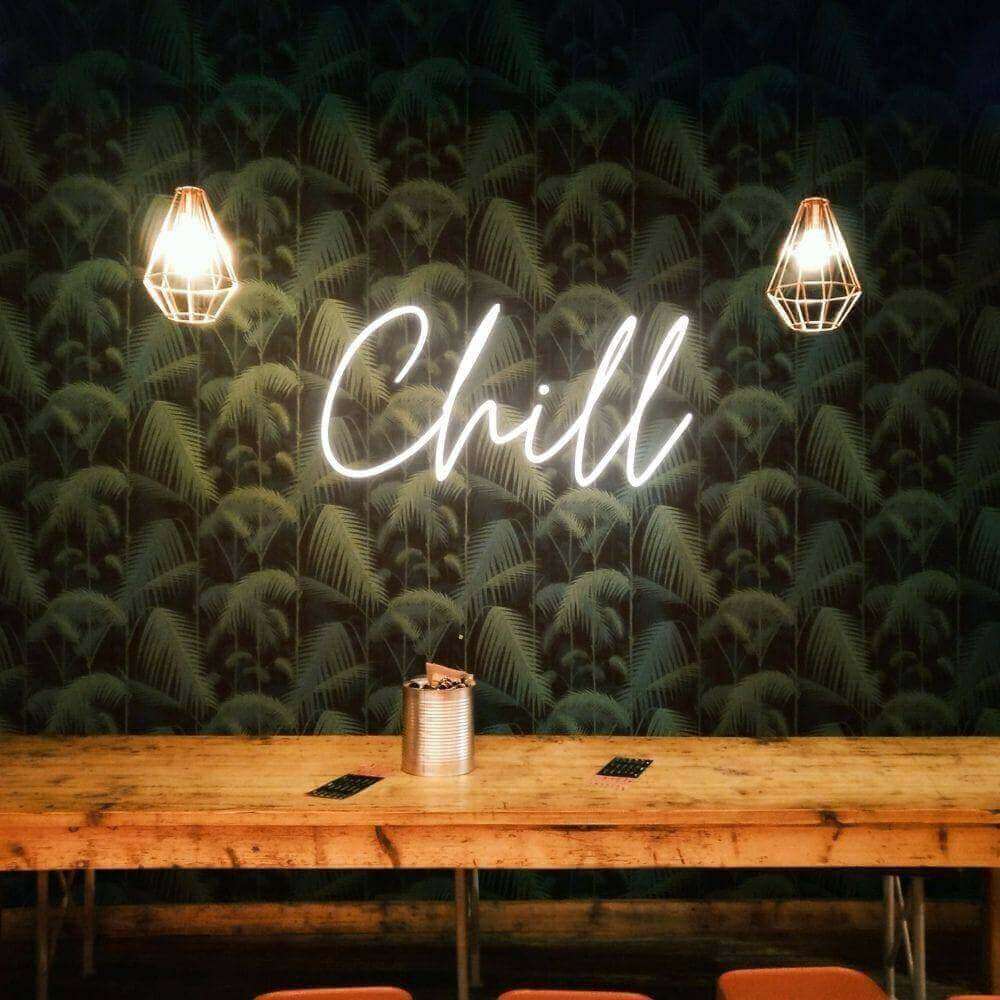 Chill LED Neon Sign - Planet Neon