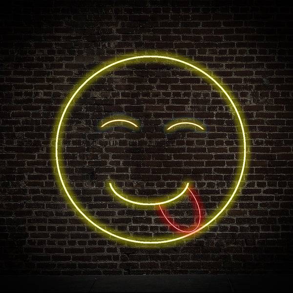 Silly LED Neon Sign - Made in London Emoji Neon Signs